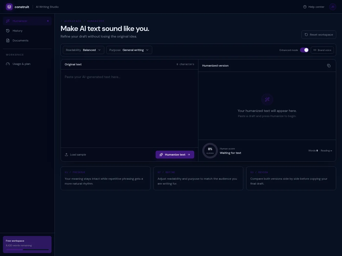 Construit Project Hub