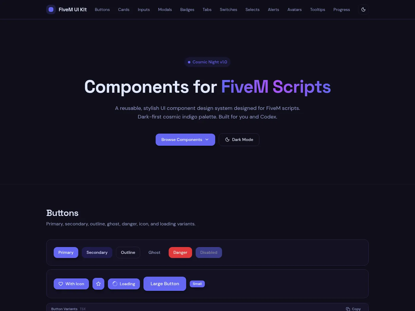 FiveM UI Kit