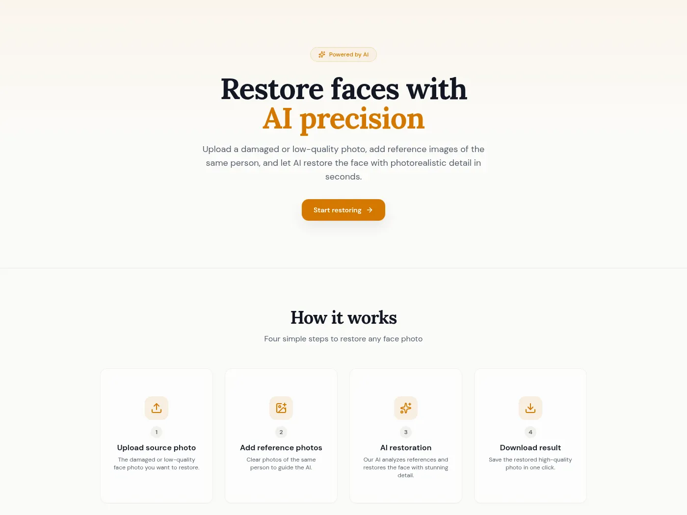 AI Face Restore Pro