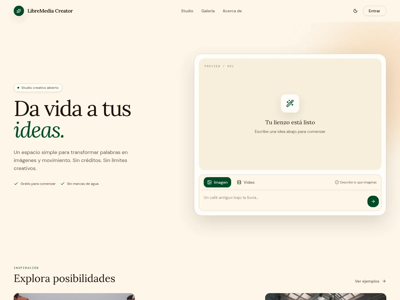 LibreMedia Creator