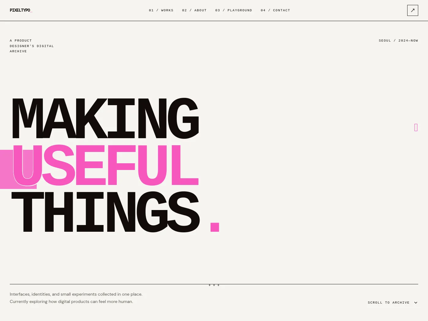 PixelTypo Portfolio