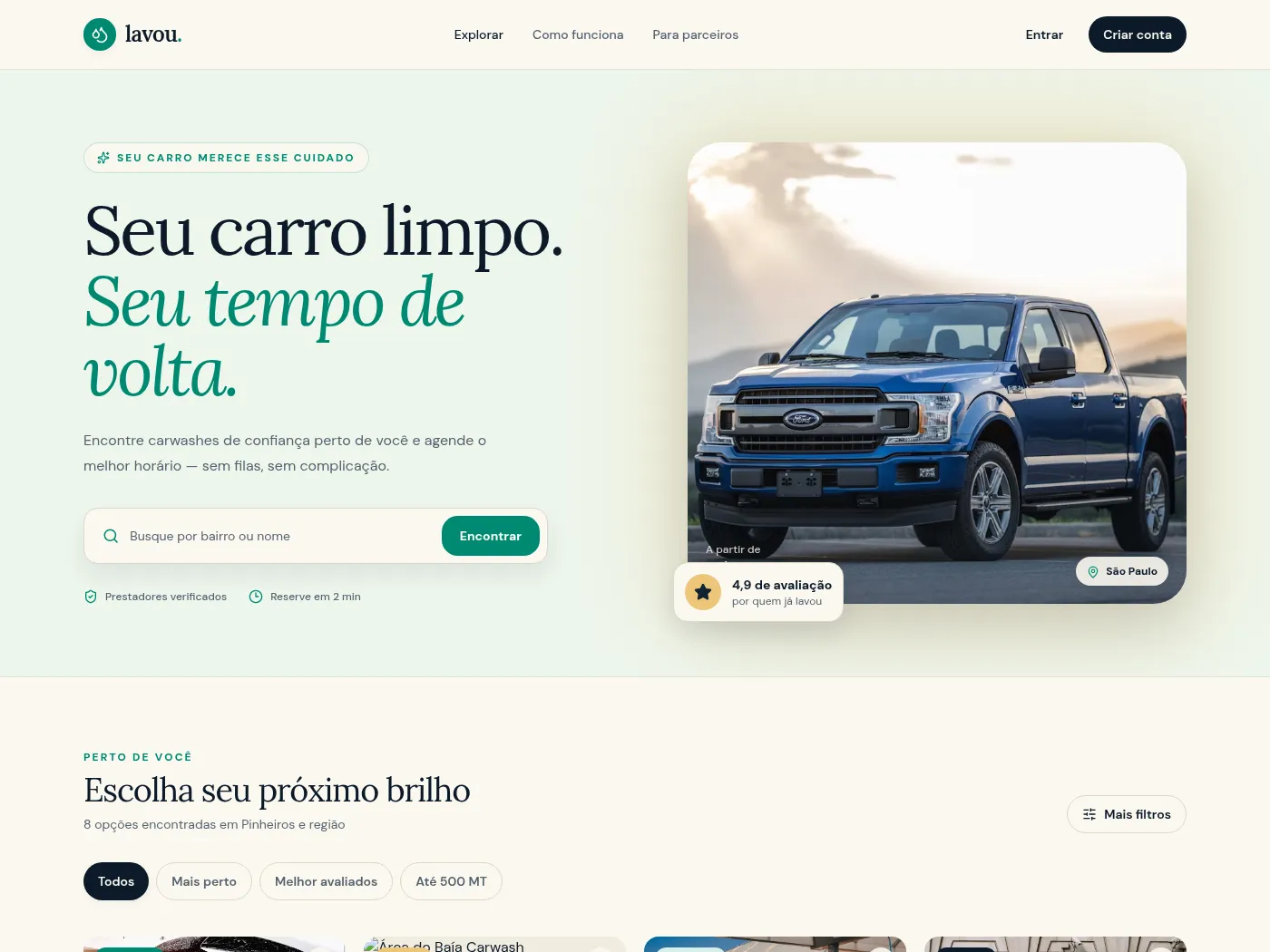 CarWash Booking App