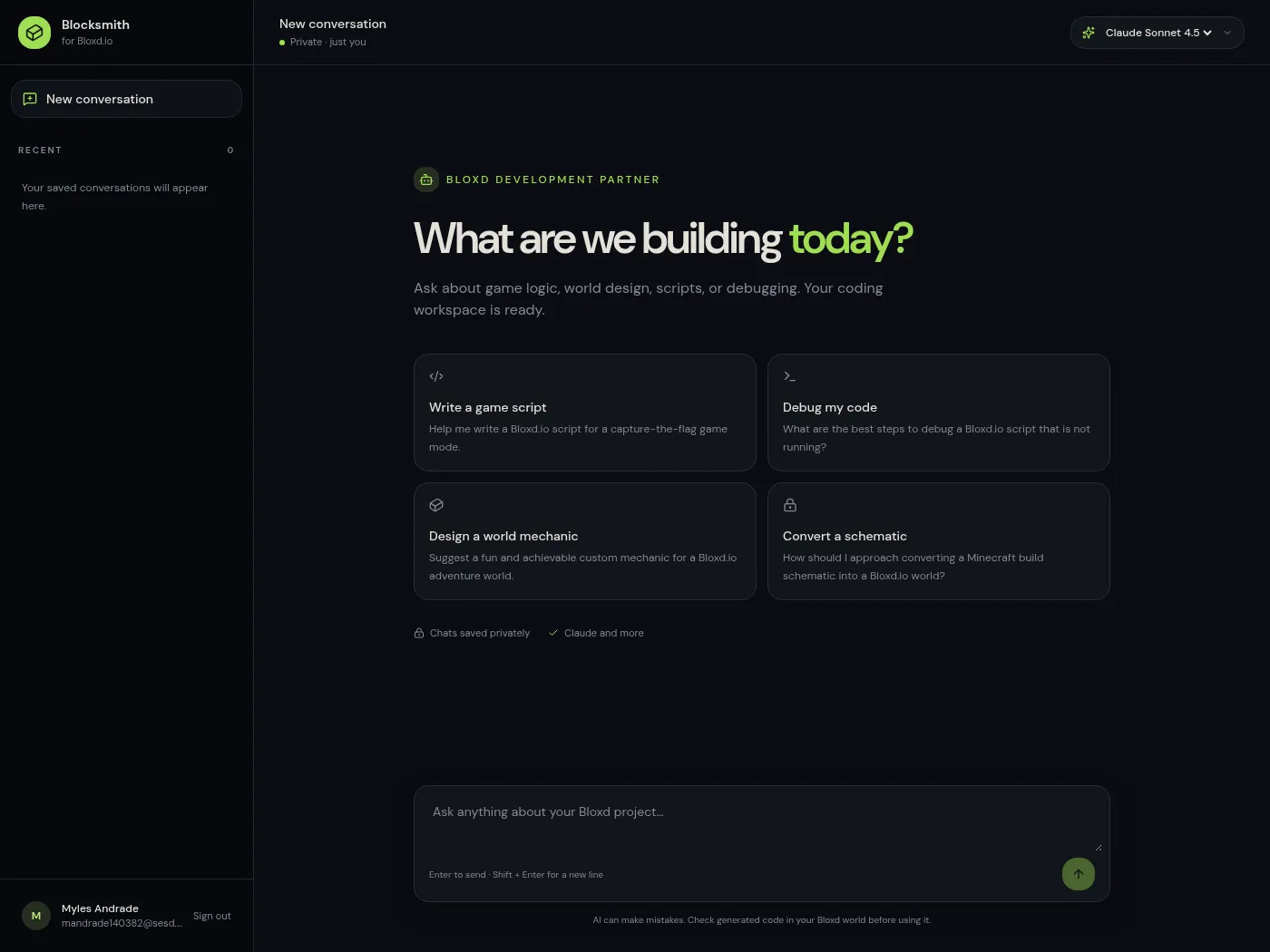 Bloxd AI Agent Suite