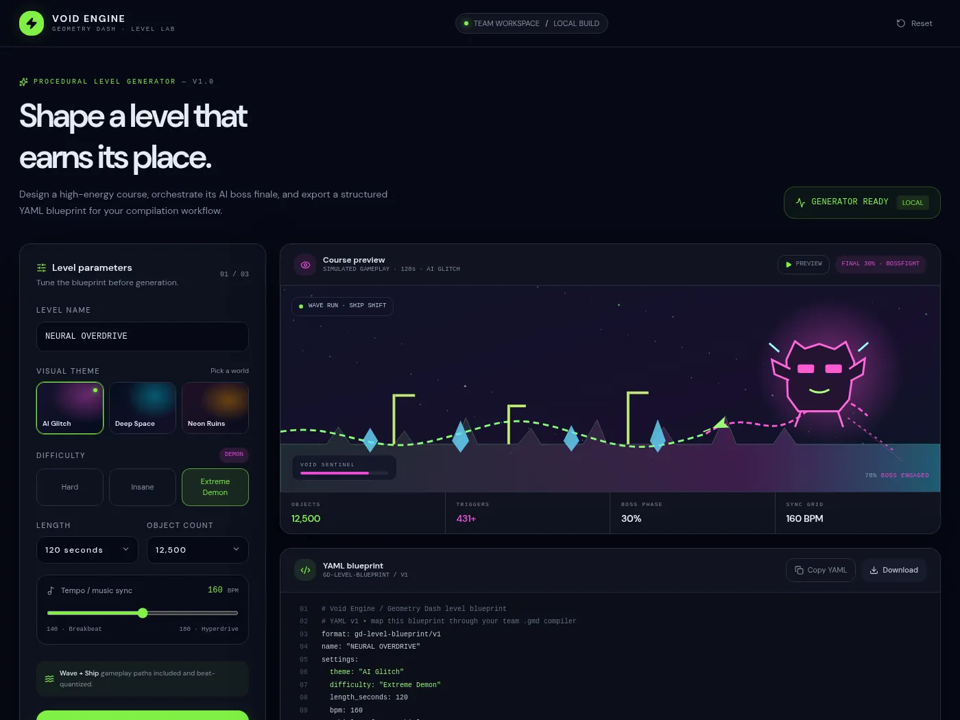 Epic GD Level Maker