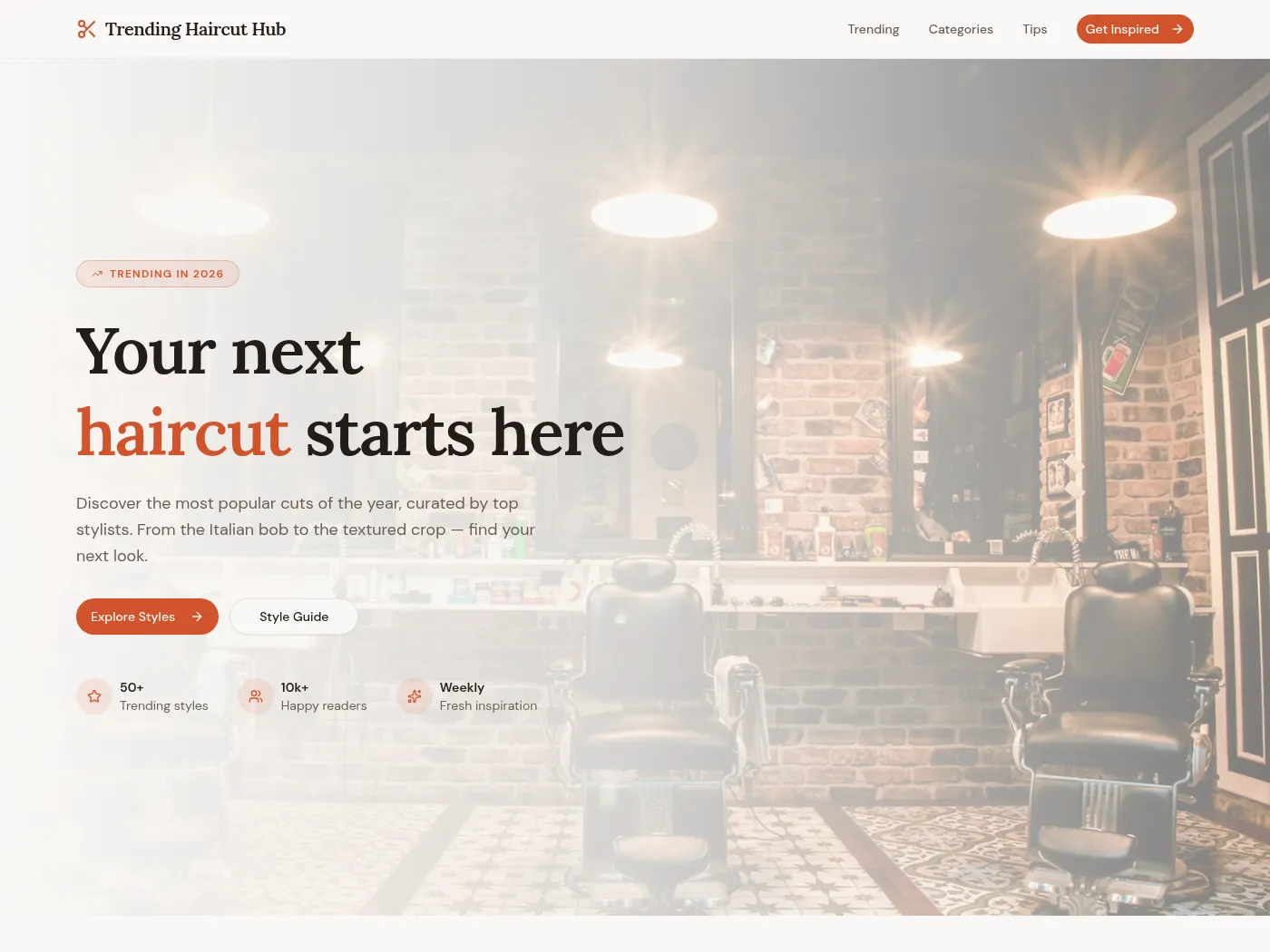 Trending Haircut Hub