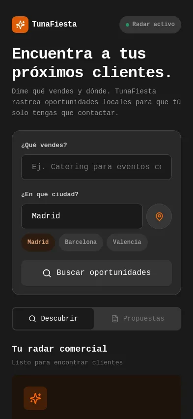 TunaFiesta Client Finder