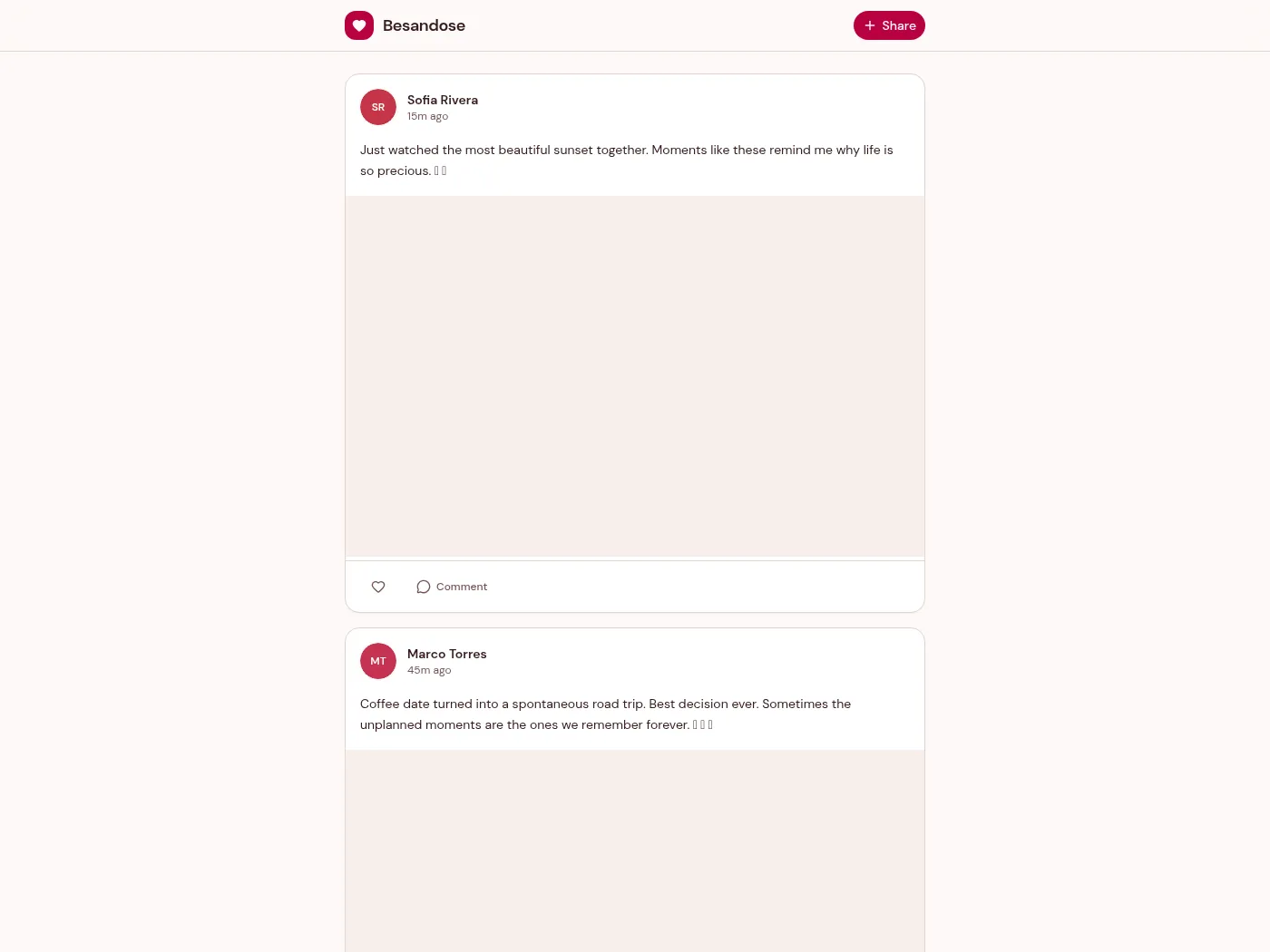 Besandose Social Platform