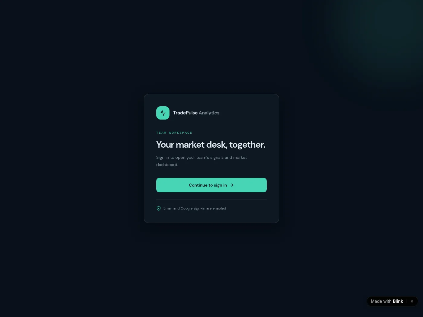 TradePulse Analytics