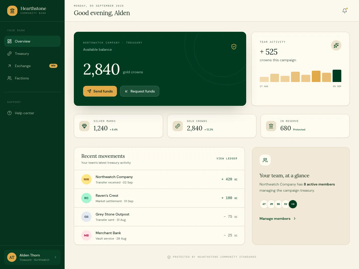 LARP Bank Portal
