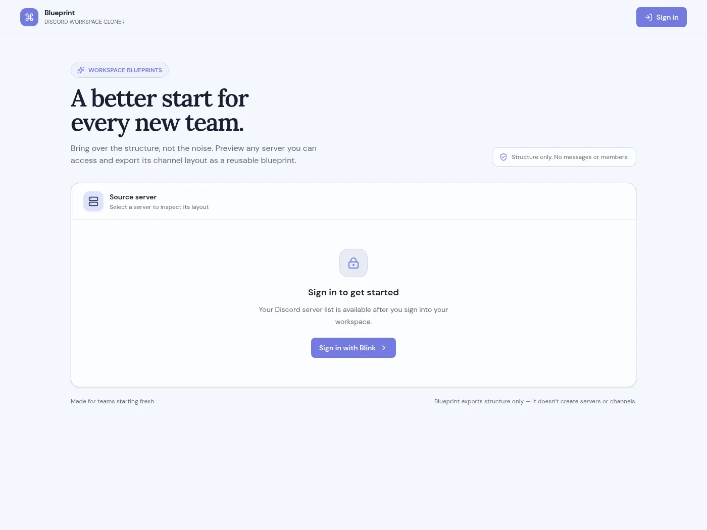Discord Workspace Cloner