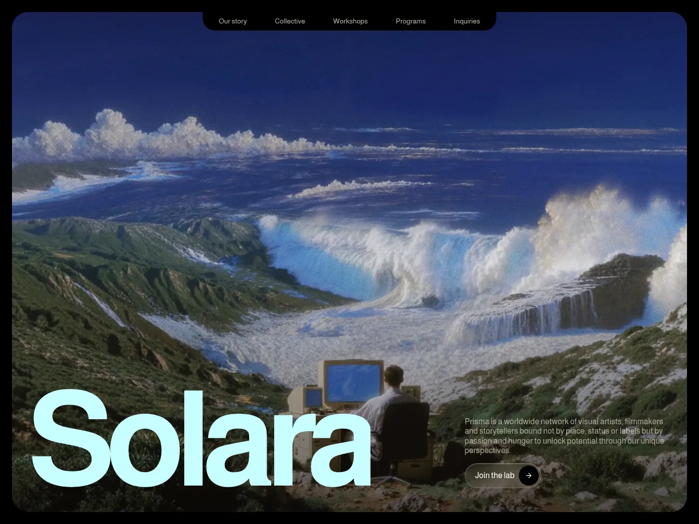 Prisma Studio Landing