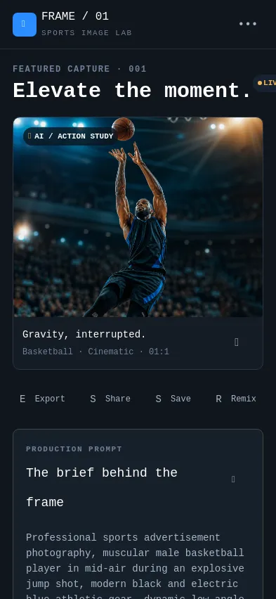 Pro Sports Photo Showcase