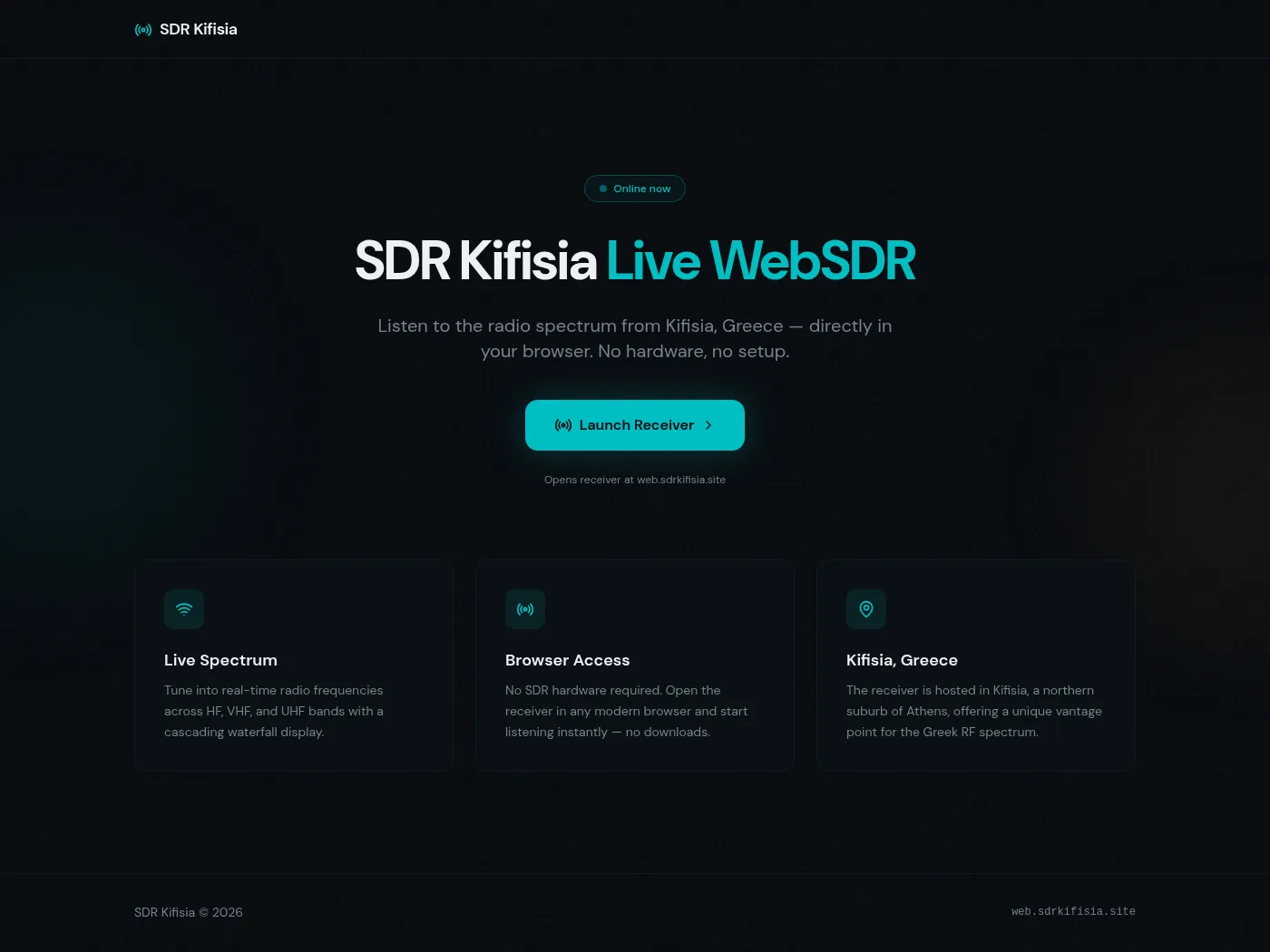 SDR Kifisia Landing