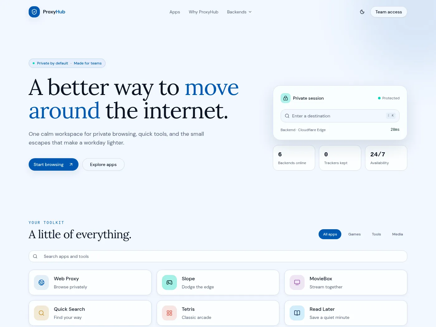 ProxyHub Dashboard