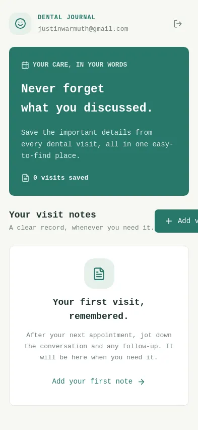 Dental Chat Tracker