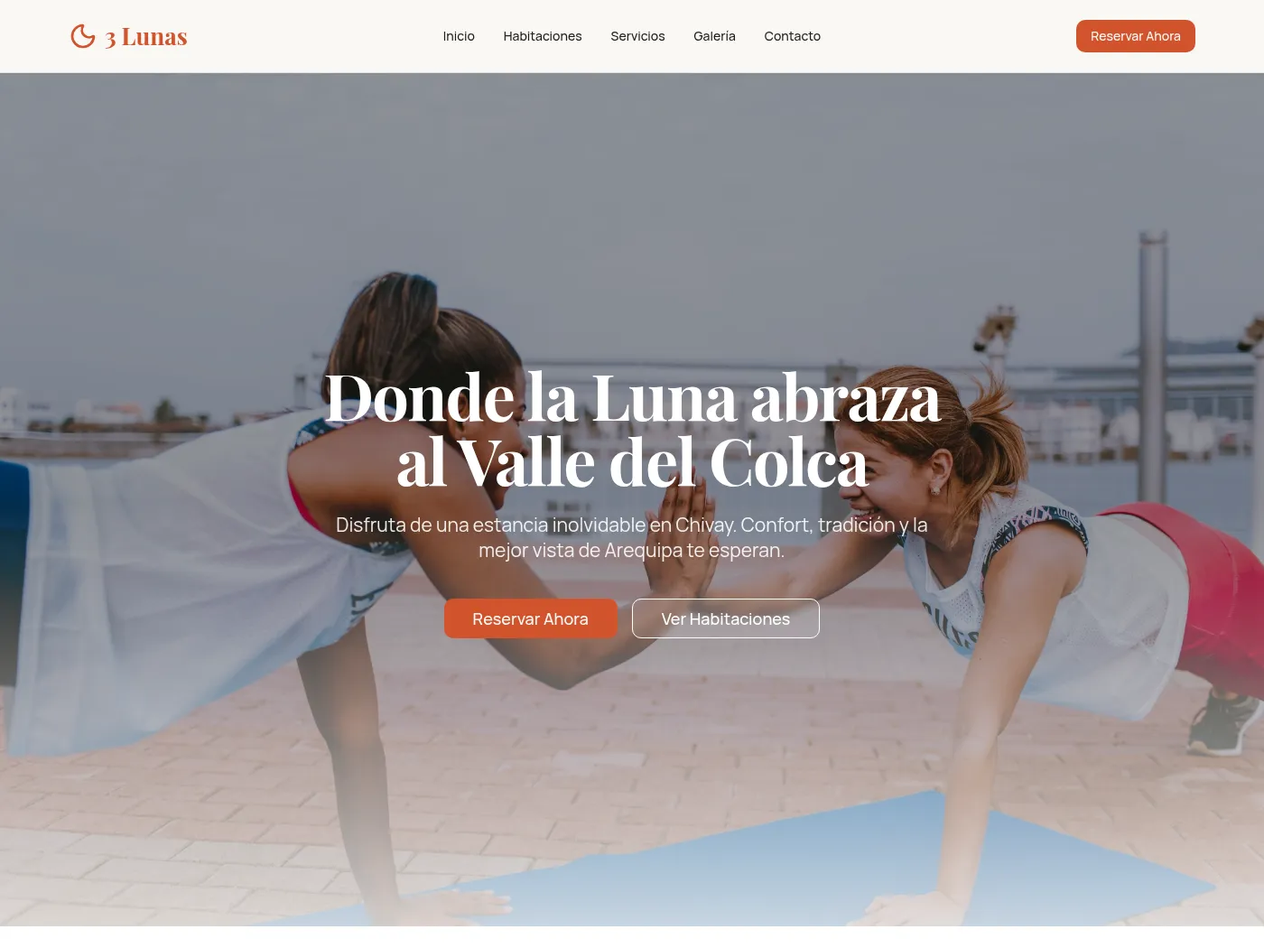 3 Lunas Hotel Website