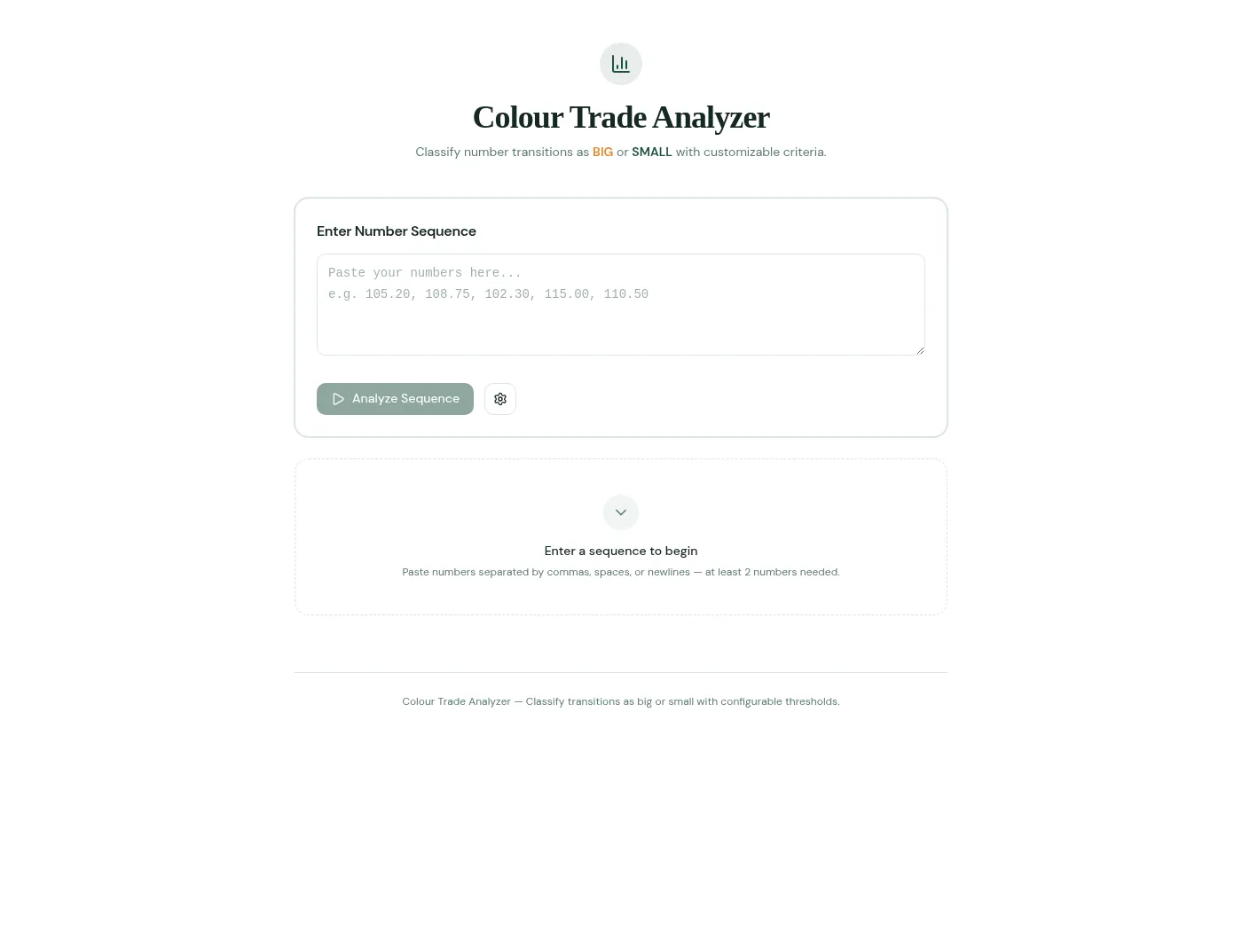 Colour Trade Analyzer