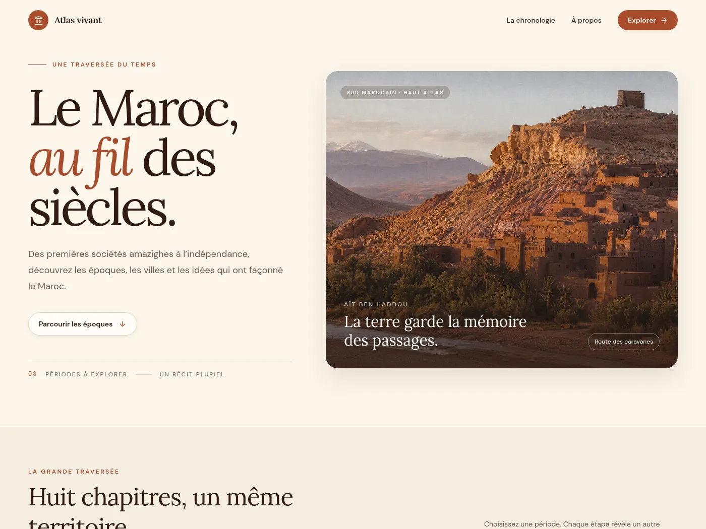 Morocco History Explorer