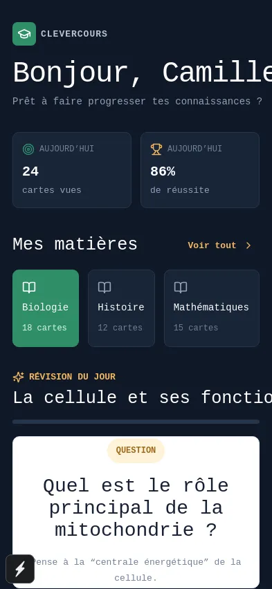 CleverCours Mobile
