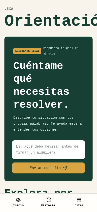 Legal Consult App