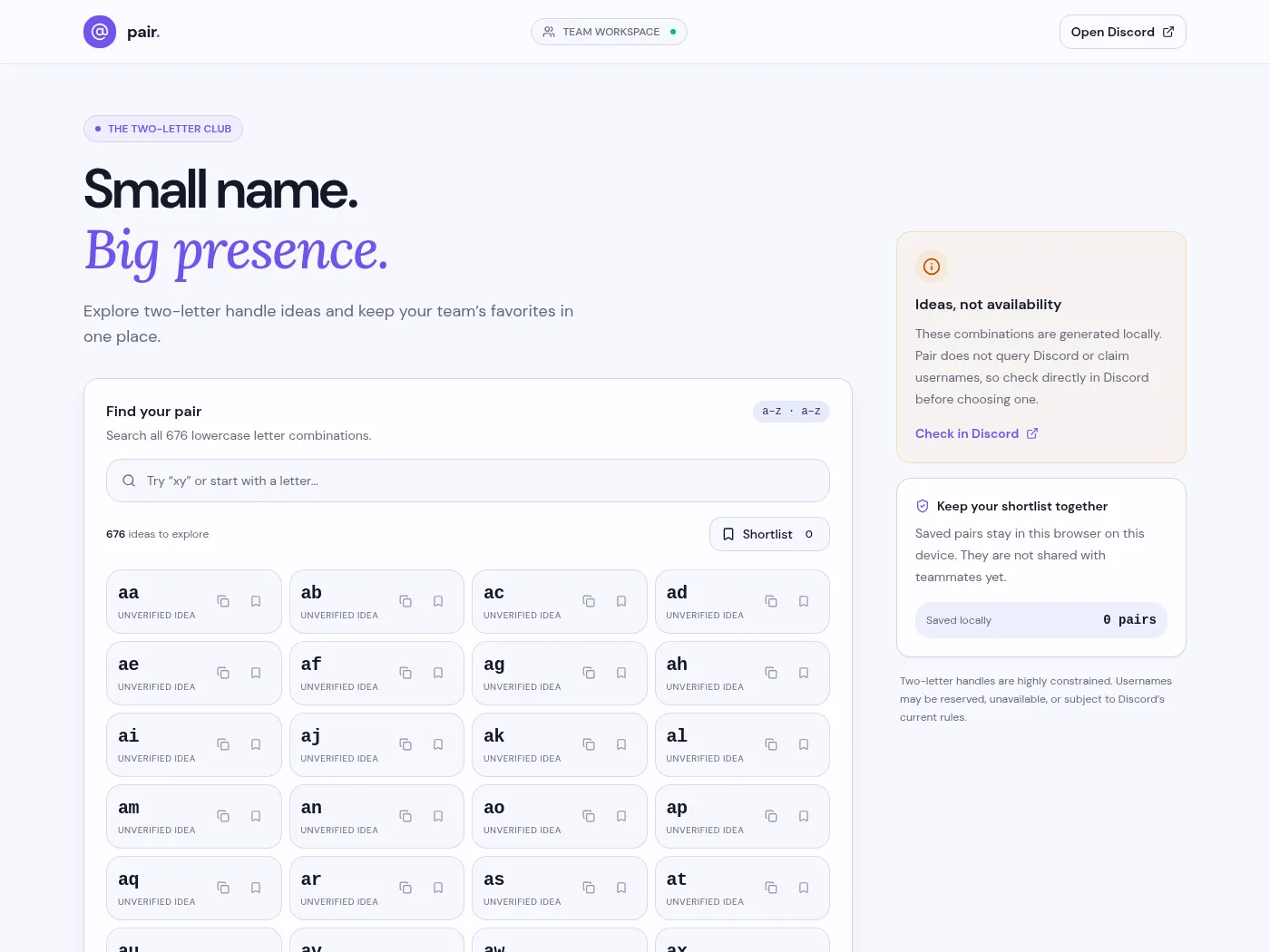 Discord Handle Finder