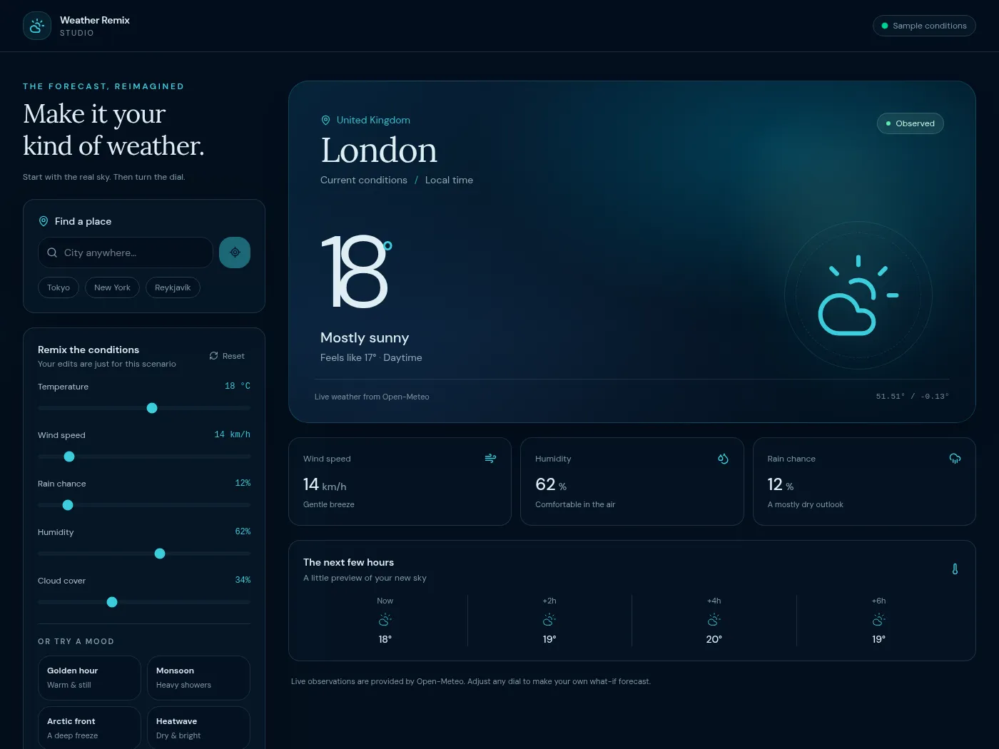 Weather Remix Studio
