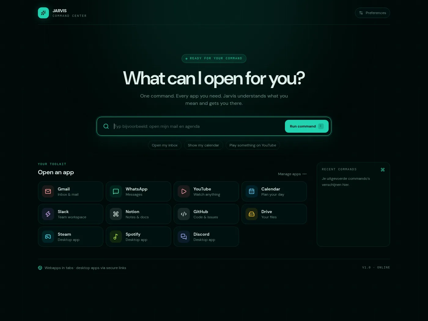Jarvis AI Assistant