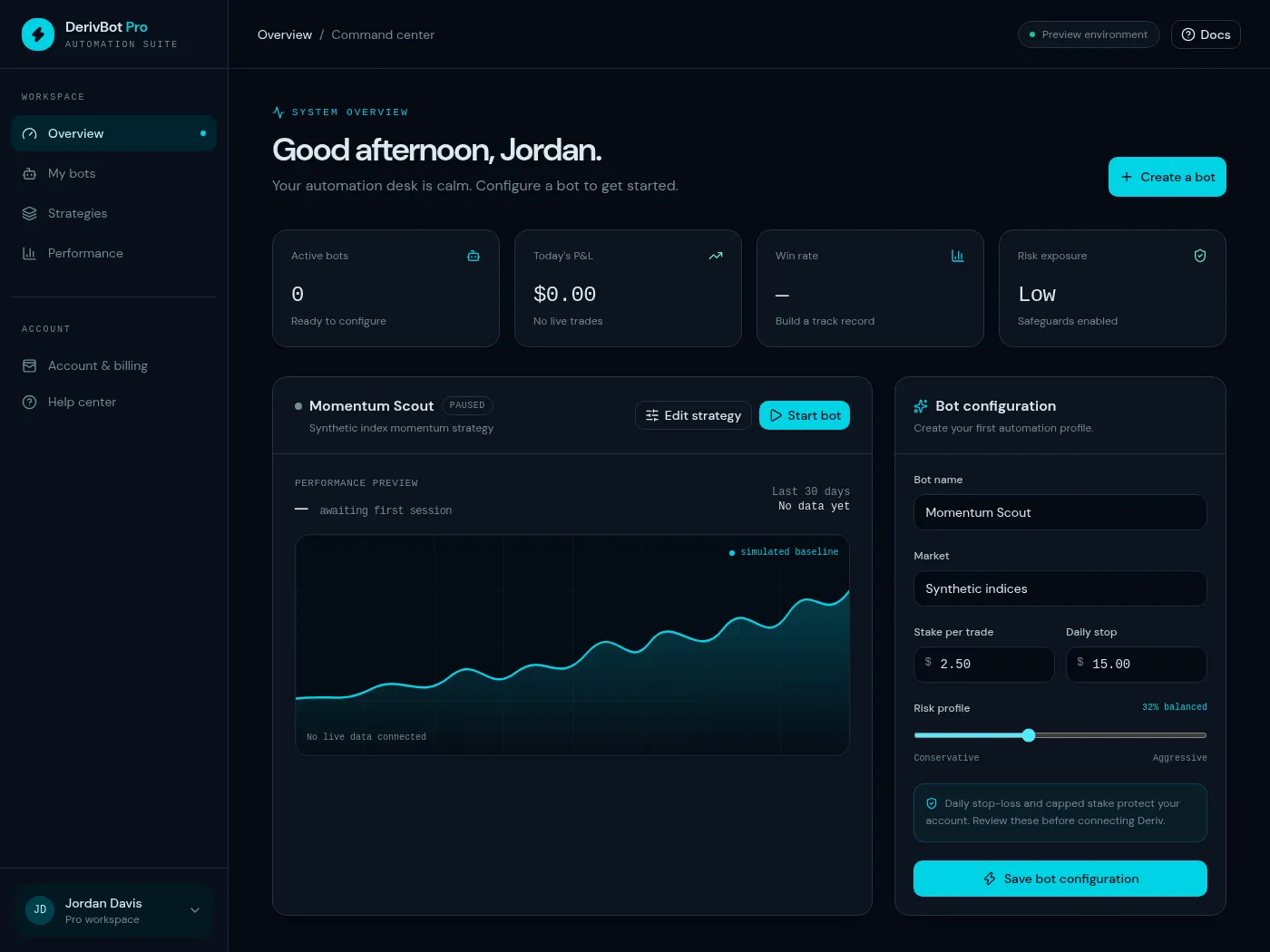 DerivBot Pro