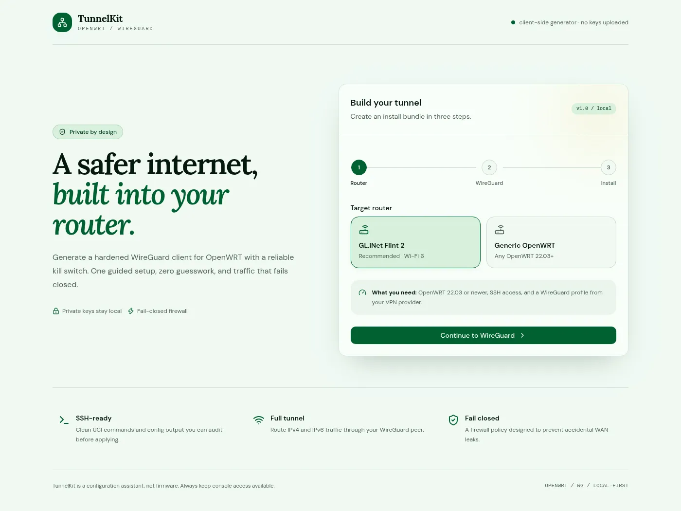 WireGuard Router Client