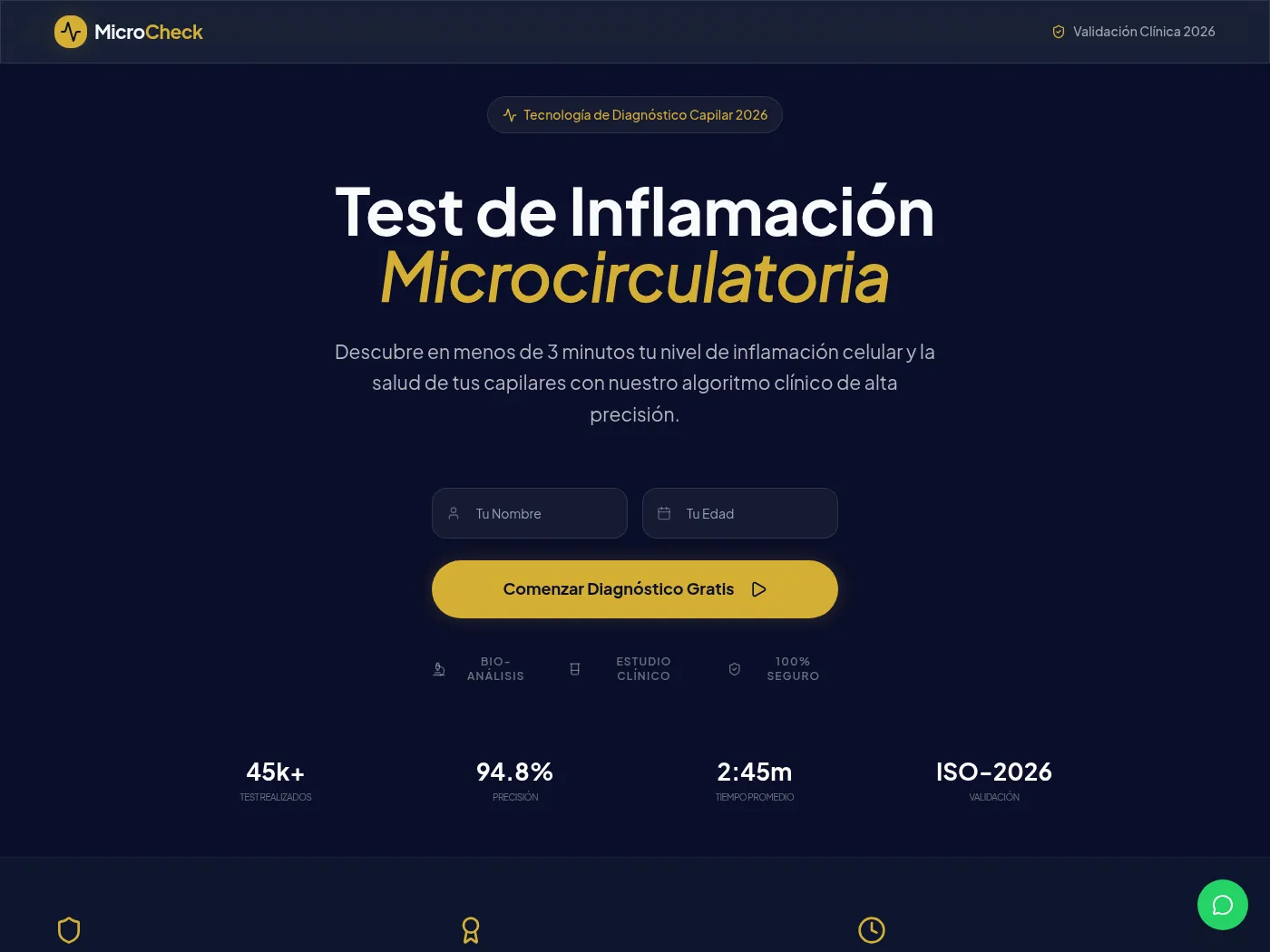 MicroCheck - Diagnóstico Capilar