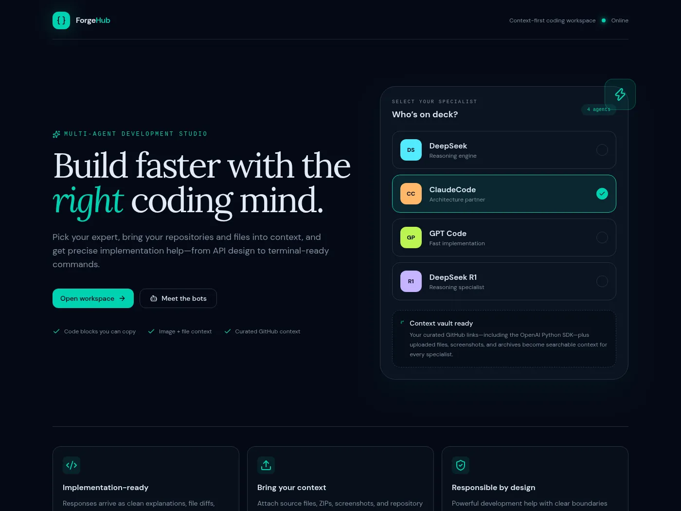 AI Dev Multi-Bot Hub