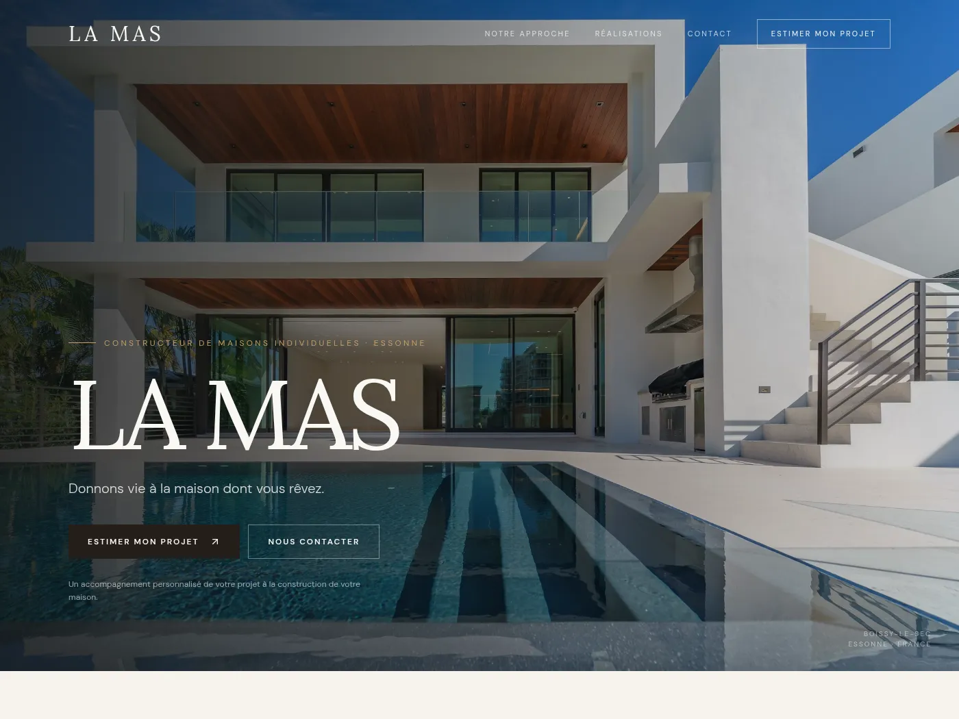 LA MAS Premium Website