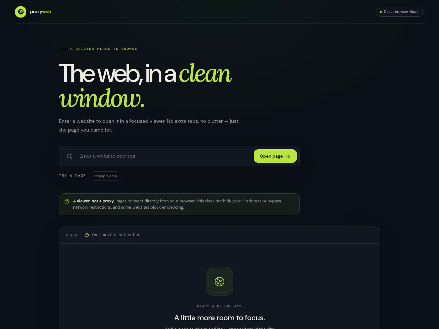 ProxyWeb Gateway