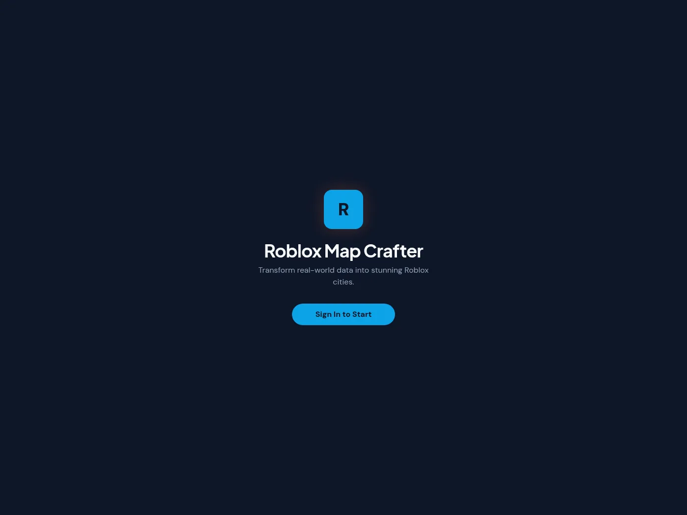 Roblox Map Crafter