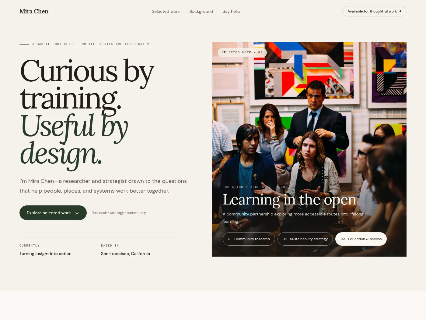 Elite Portfolio Site