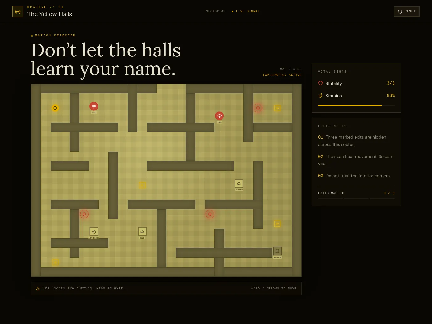 Backrooms Monster Map