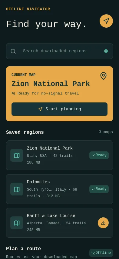 Offline Navigator