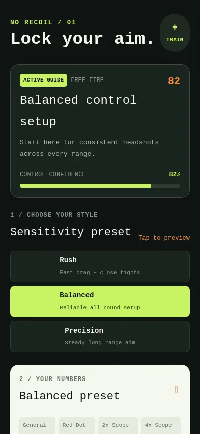 No Recoil Master