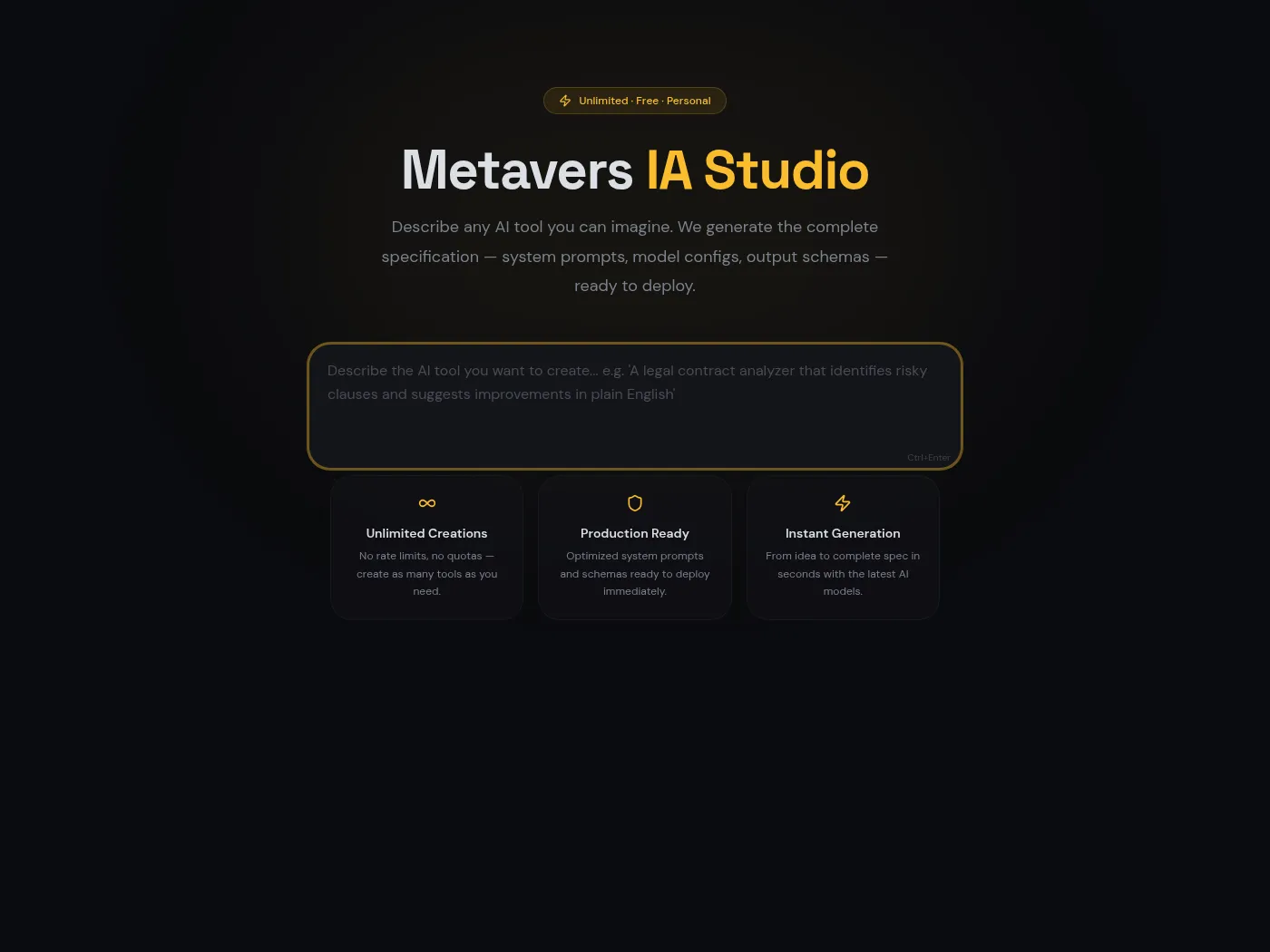 Metavers IA Studio