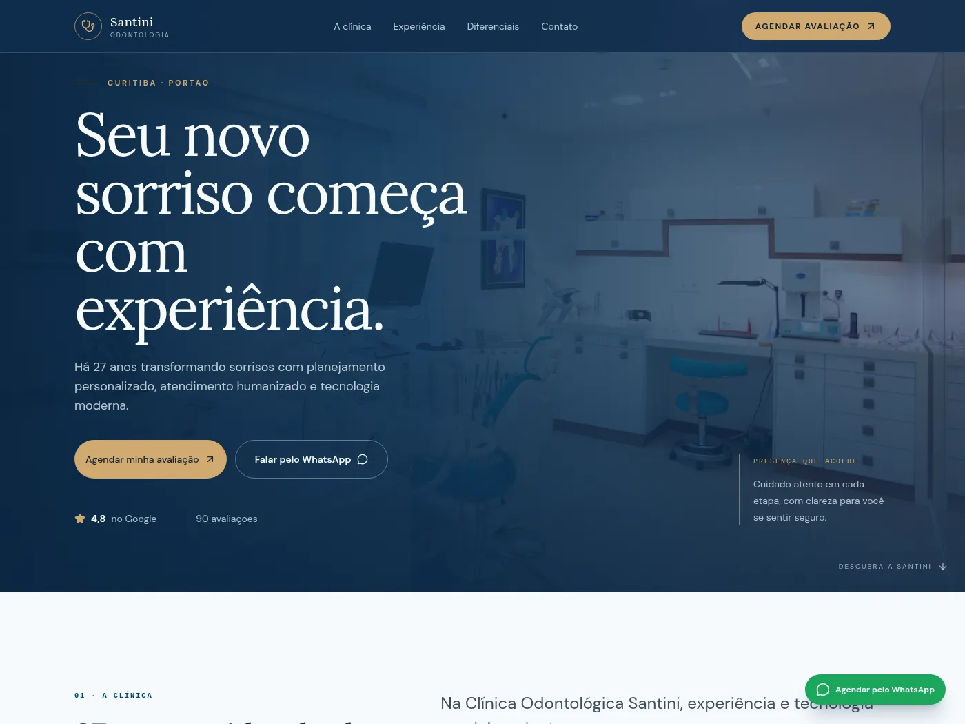 Santini Odonto Presença Digital