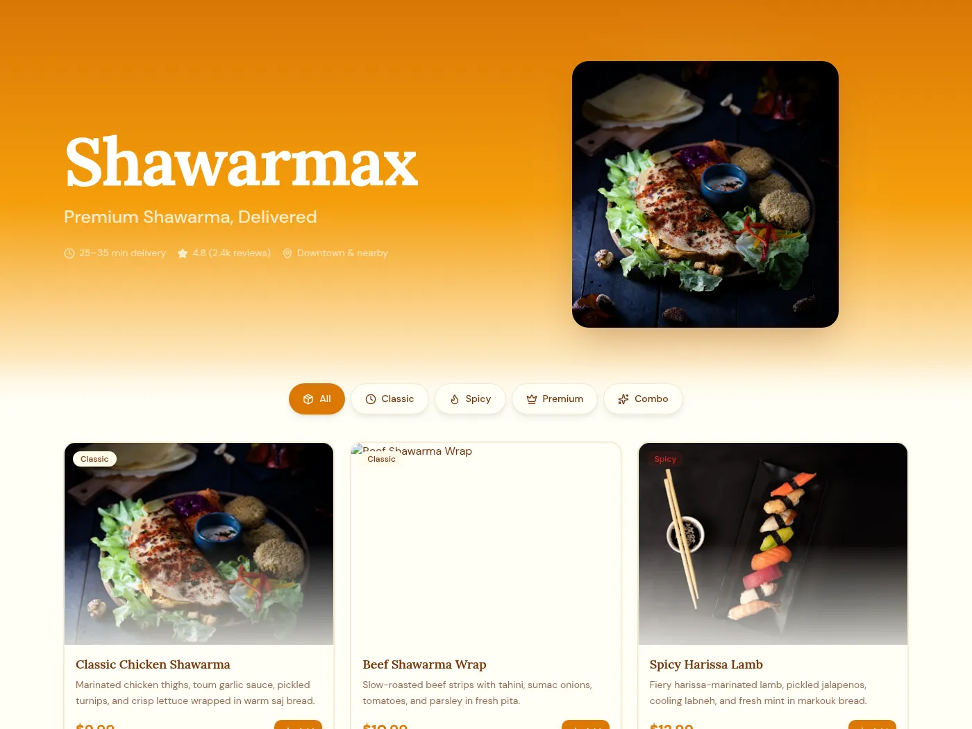 Shawarmax Delivery App