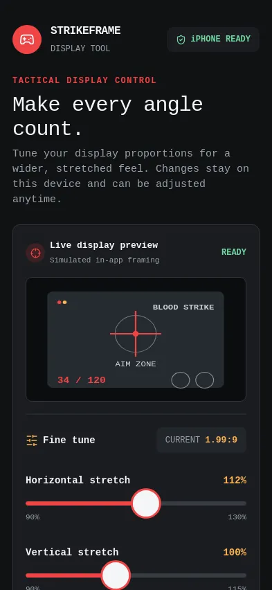 Blood Strike Display Tool