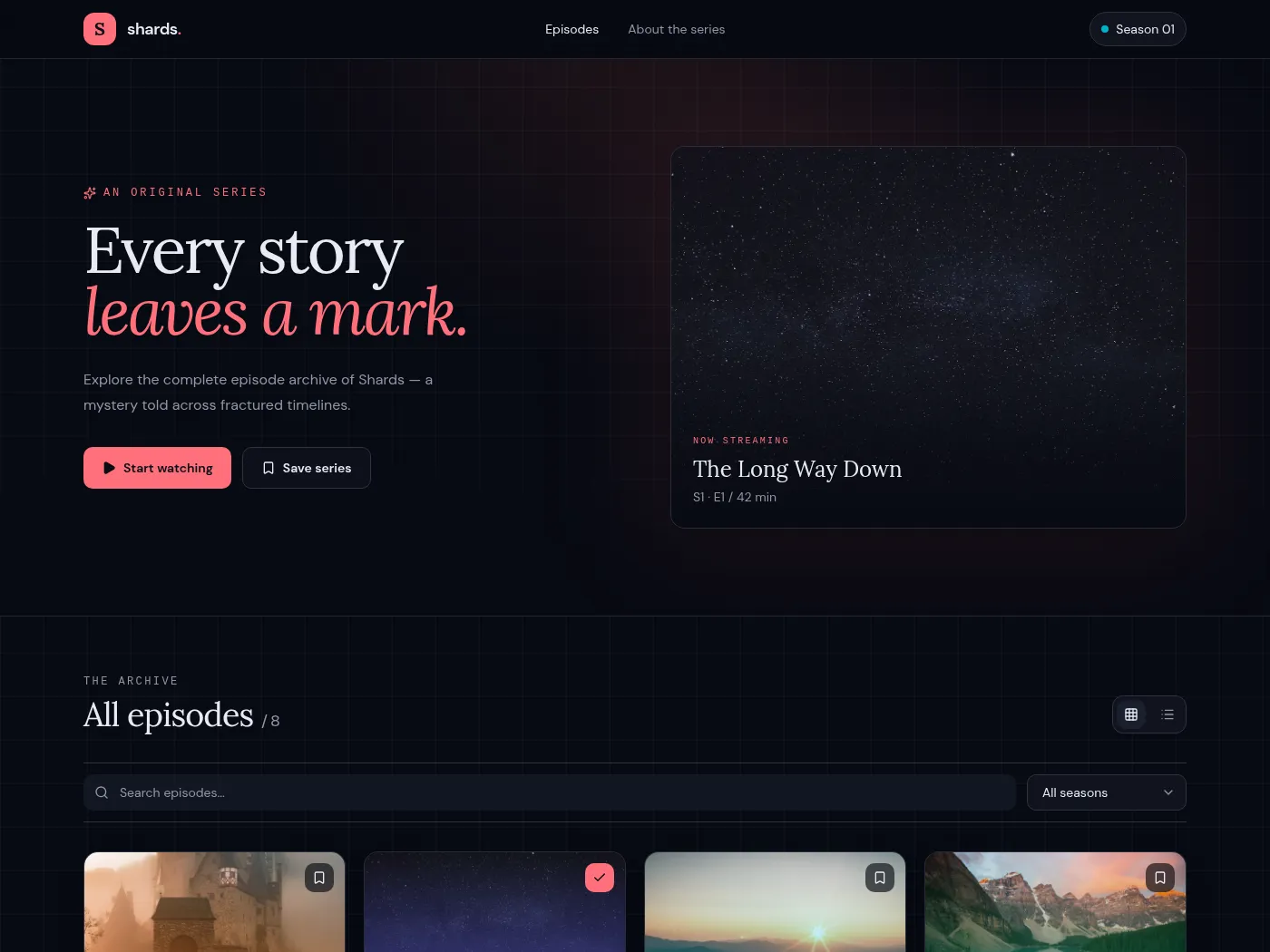 Shards Episode Hub