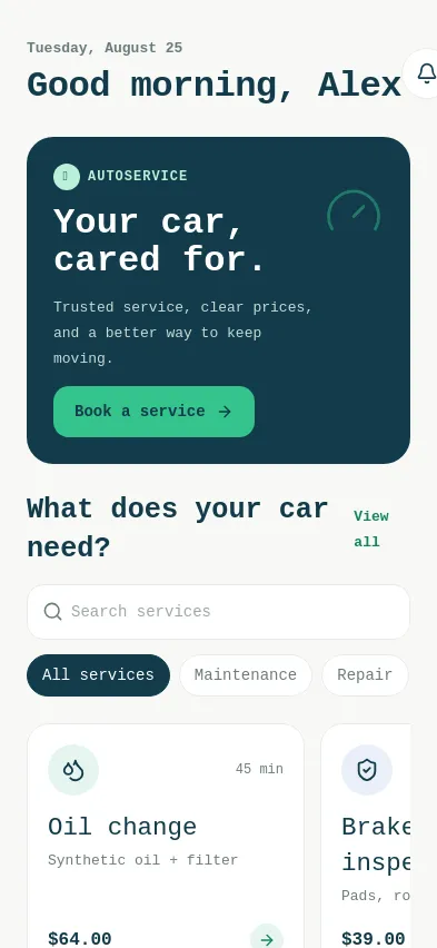 AutoService App