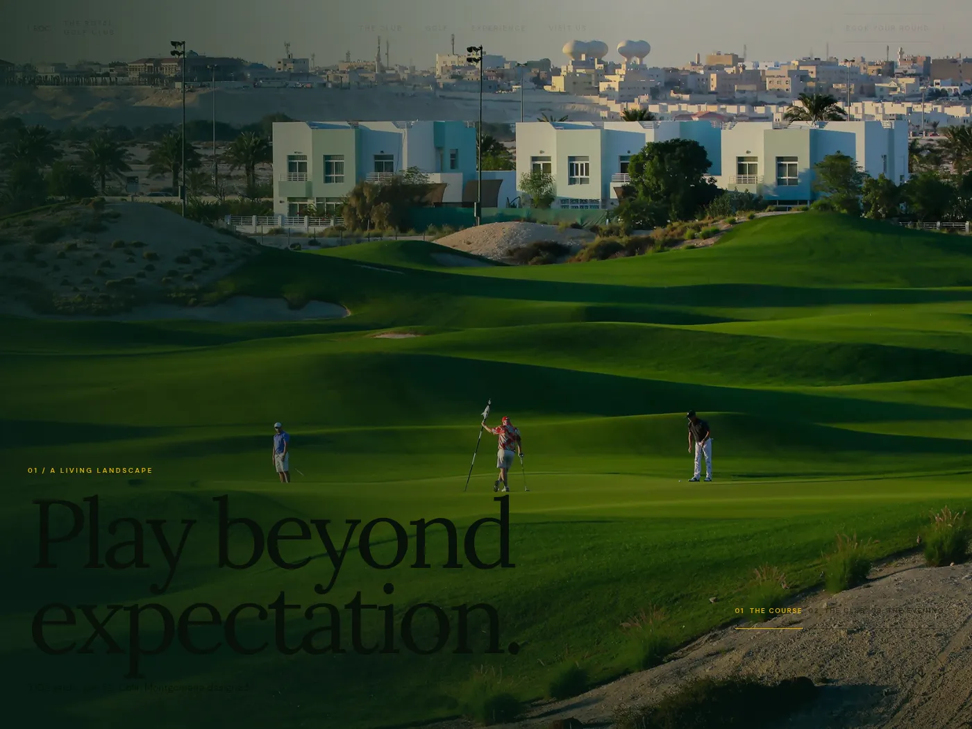 Royal Golf Club 3D Site
