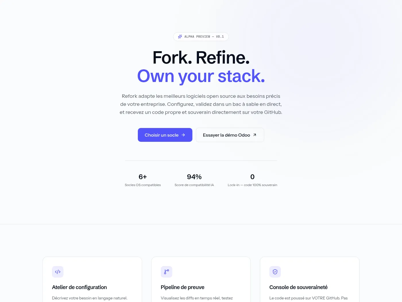 Refork Studio Platform