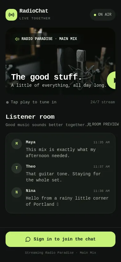 RadioChat Live