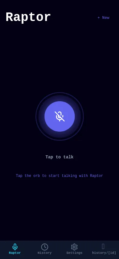 Raptor Voice AI Assistant