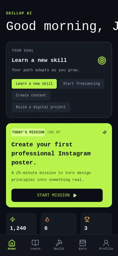 SkillUp AI Mobile