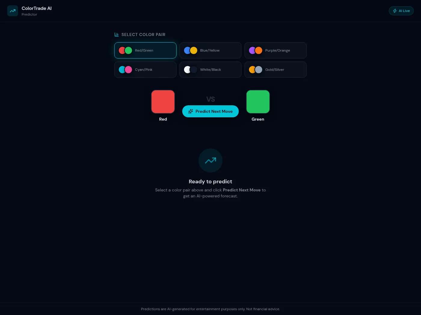 ColorTrade AI Predictor